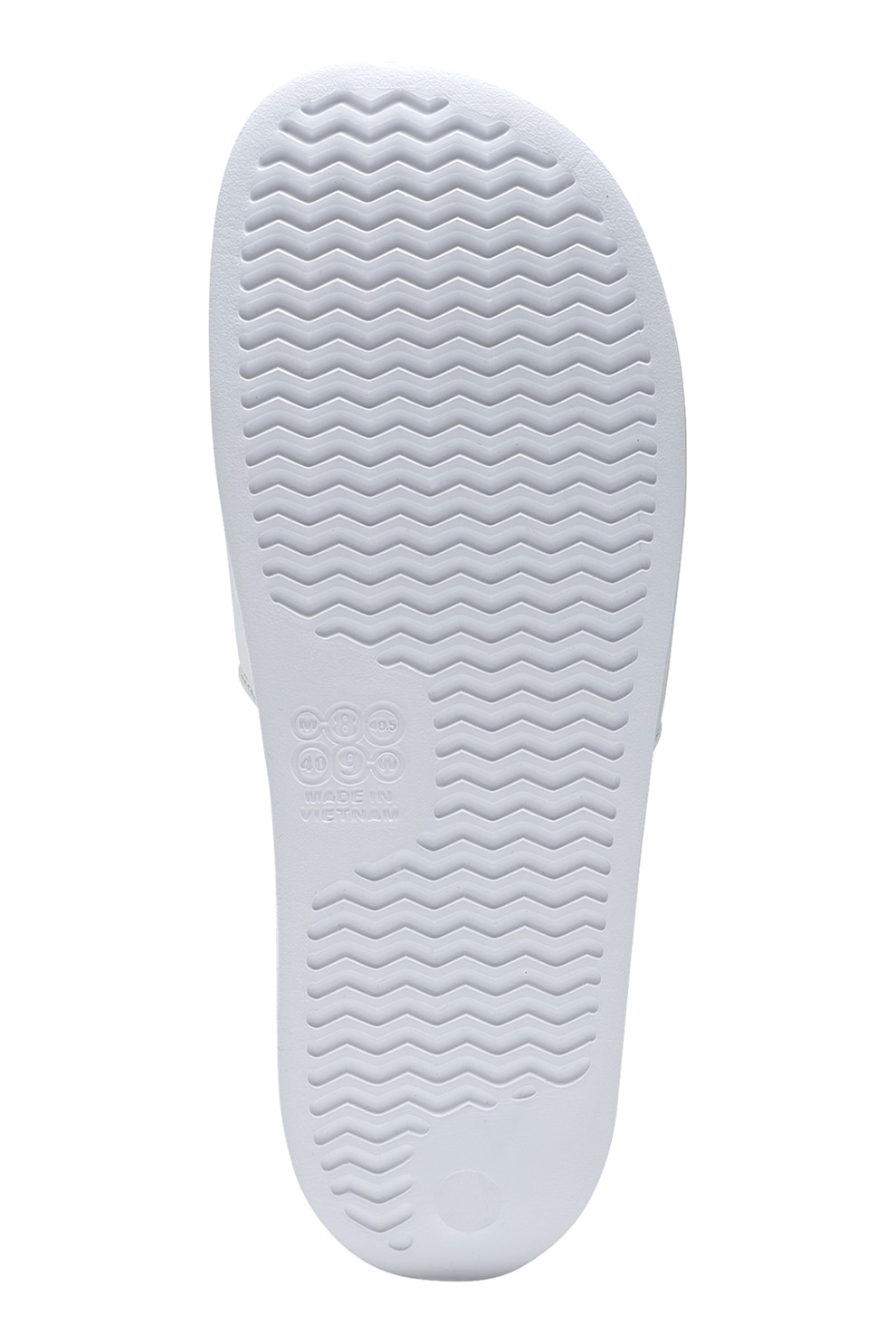 Reebok, Чехли за плуване Fulgere с лого, Бял, 6 - eMAG.bg