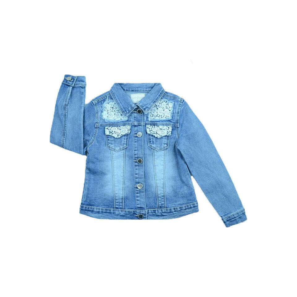 Geaca de blugi pentru fete Happy House PPS-219-164, Albastru 164 CM ...