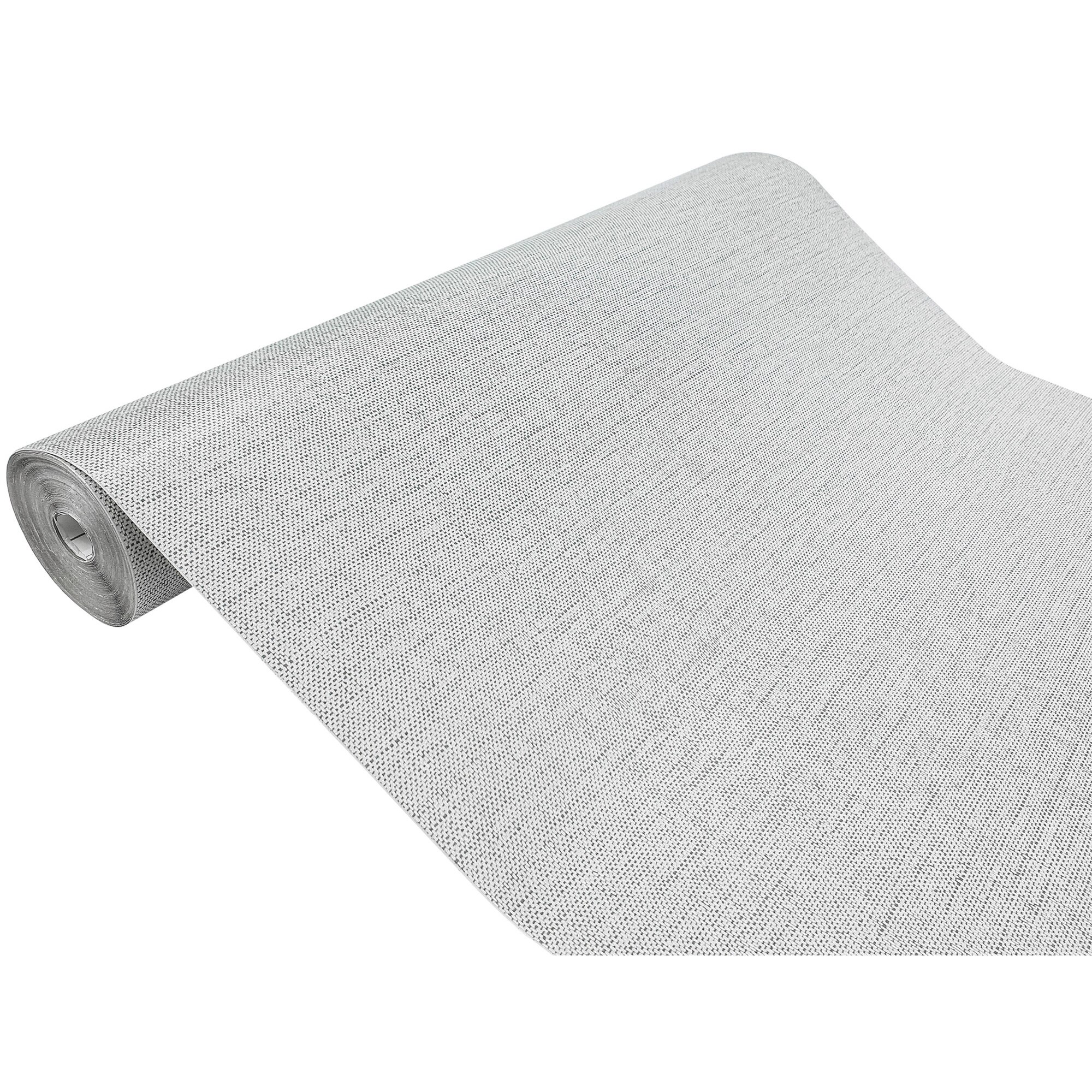 Autocolant pentru dulap de haine sub forma de sticker panza de in gri ...