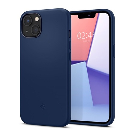 Spigen Silicone Fit Apple iPhone 13 Navy Blue tok, kék - eMAG.hu