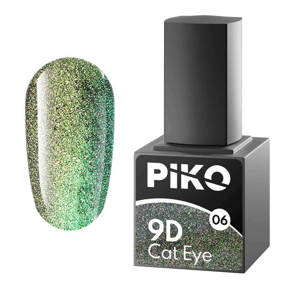 Oja semipermanenta Piko, 9D Cat Eye, 8g, nuanta 06 - eMAG.ro