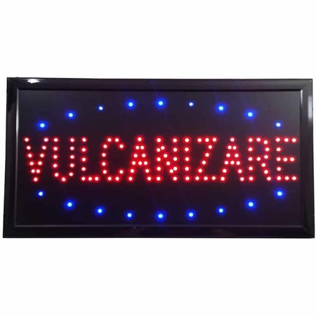 Panou Reclama Afisaj Luminos LED Vulcanizare 480x250x25 mm - eMAG.ro