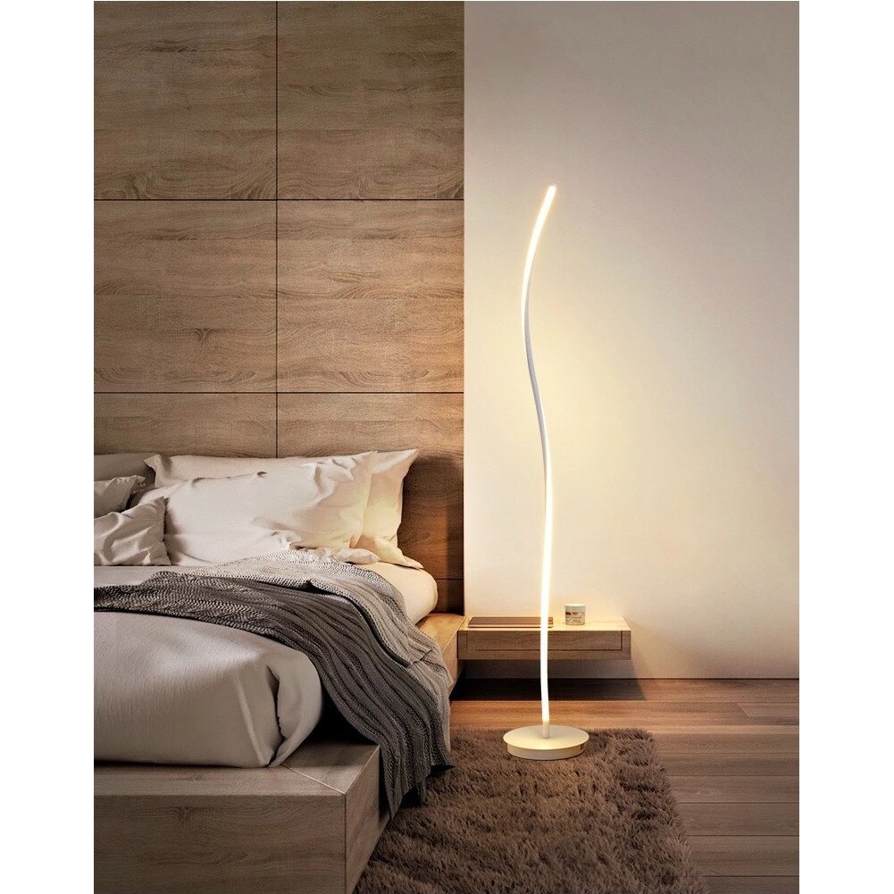 Lampadar Home Led, 1 brat, 48W, 3050LM, design functional - eMAG.ro
