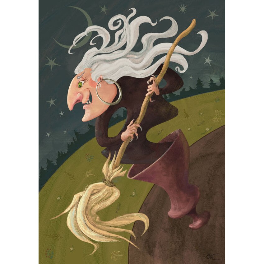 Poster Baba Yaga premium 40x50 cm GM1463-40x50 - eMAG.ro