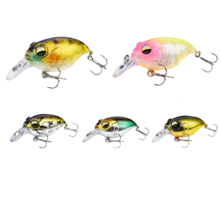 Set 5 Voblere Mini Floating, suprafata pescuit la Clean Biban Pastrav ...