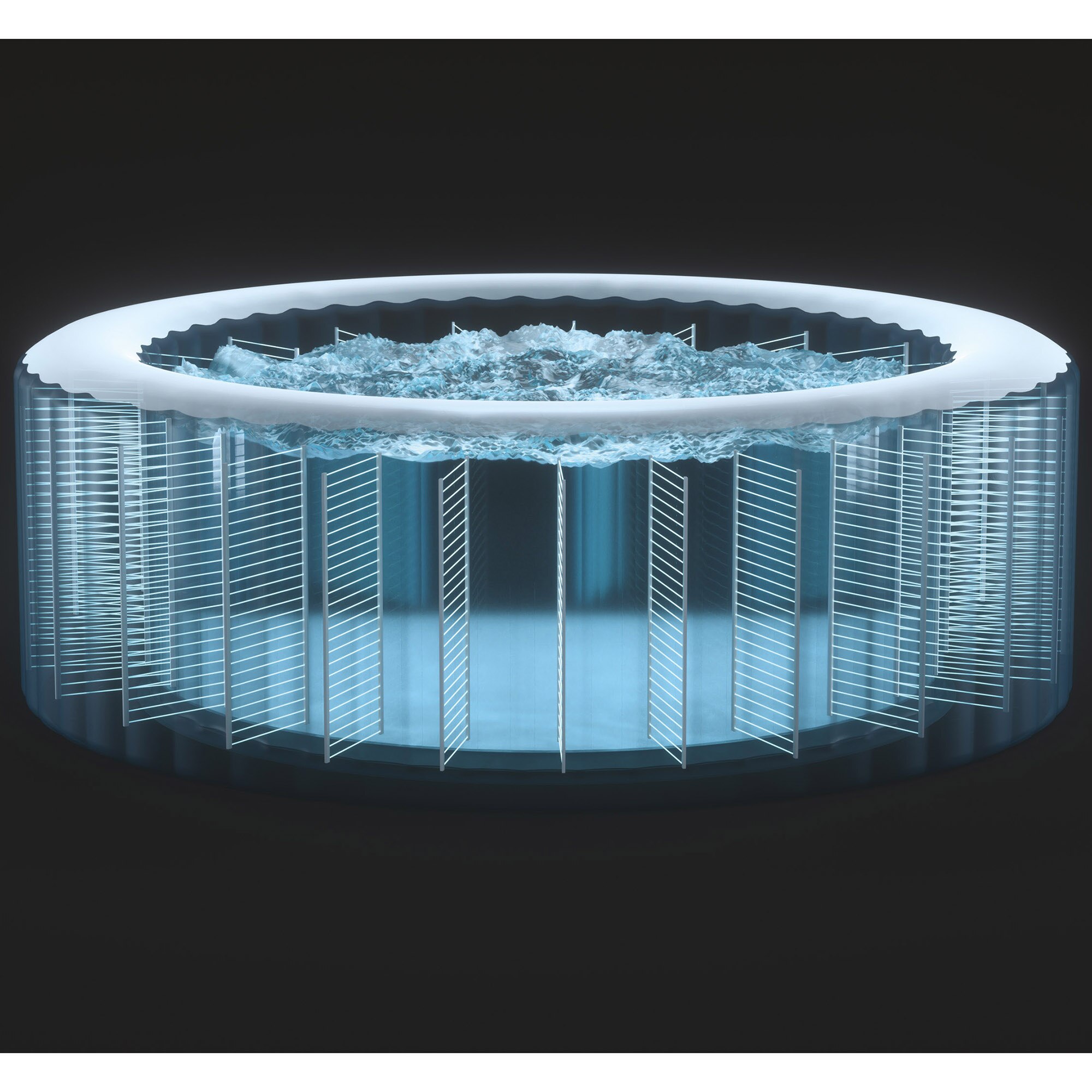 Jacuzzi Intex PureSpa Bubble Massage, 196x71 cm - eMAG.ro