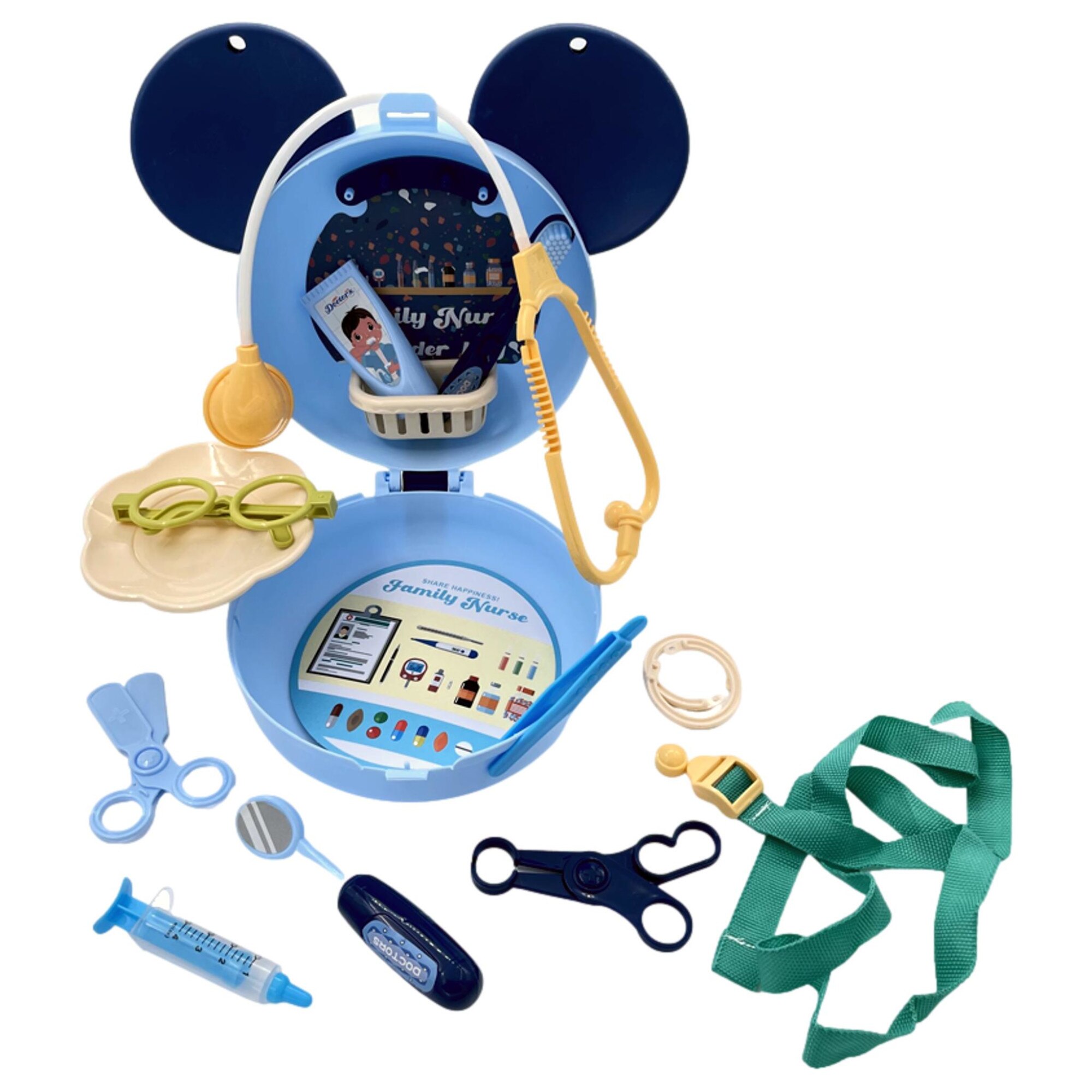 Комплект за ролеви игри, Mini Doctor Nurse Kit, тип чанта за рамо Мики ...