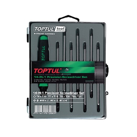 Set surubelnite precizie Toptul 7 piese - eMAG.ro