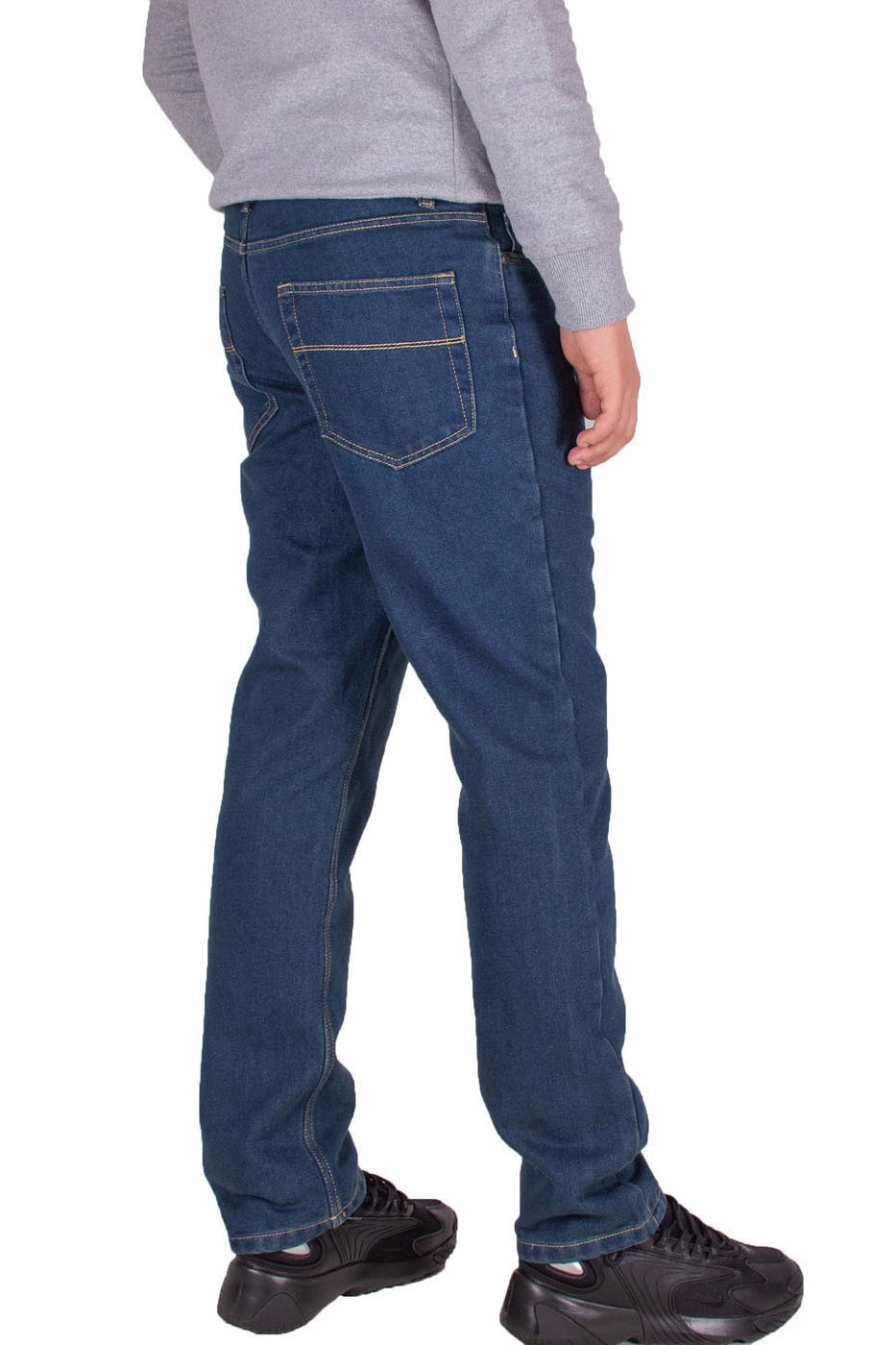 Blugi barbati, FIRI, drepti, albastru inchis, talie 84 cm, marime 34 ...