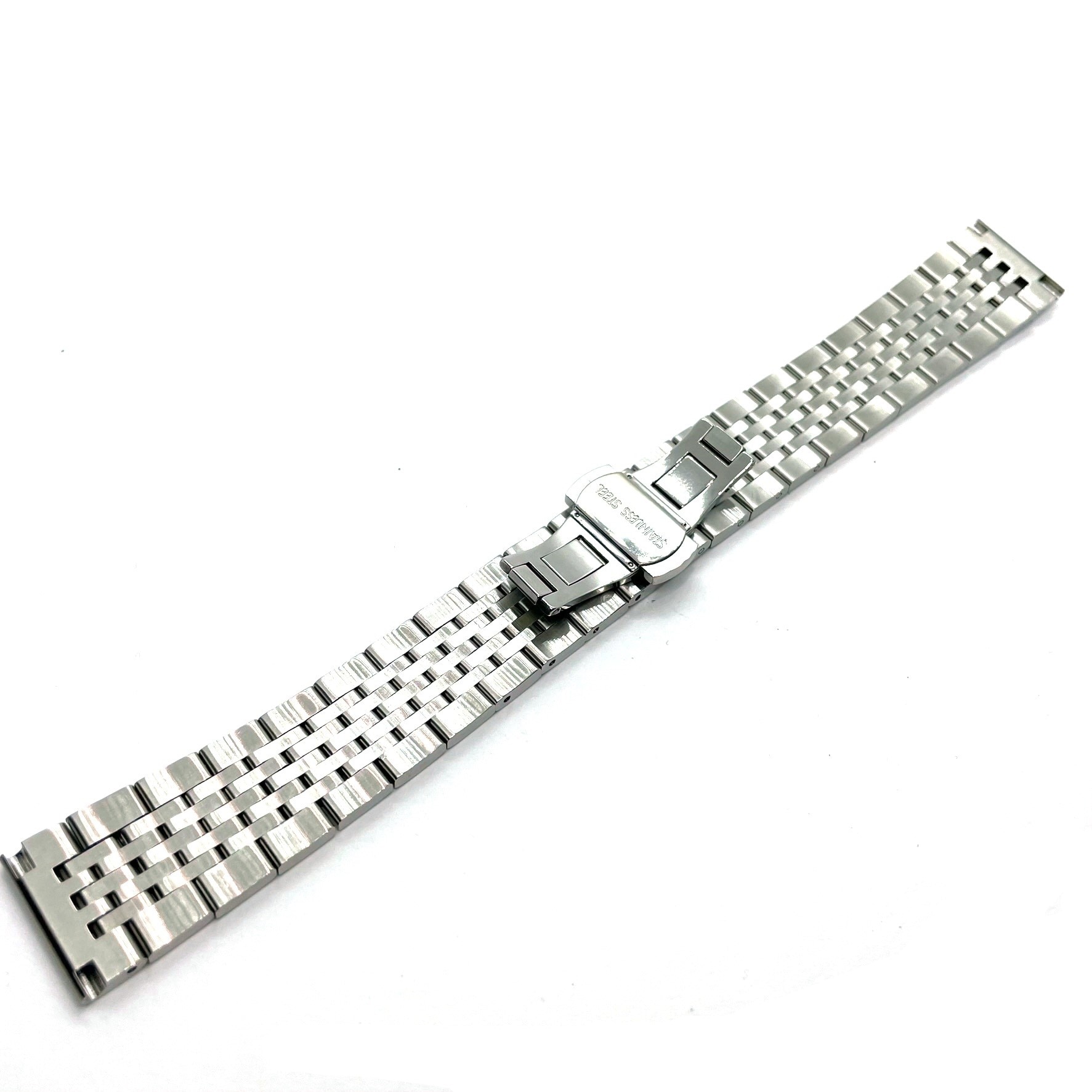 Curea ceas metalica 5 20mm argintie cu auriu - eMAG.ro