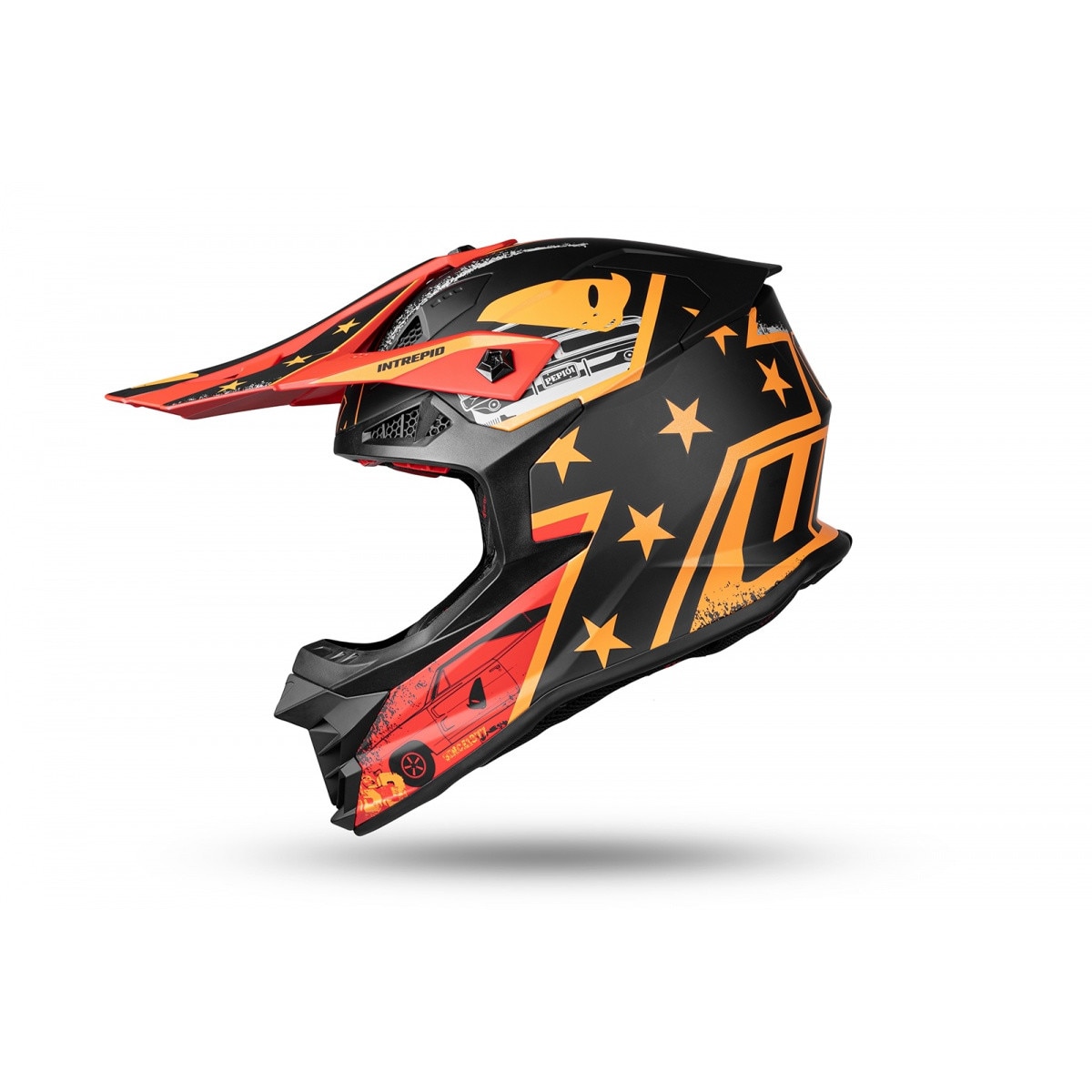 Casca cross/atv, Ufo Intrepid, marimea M, multicolor - eMAG.ro