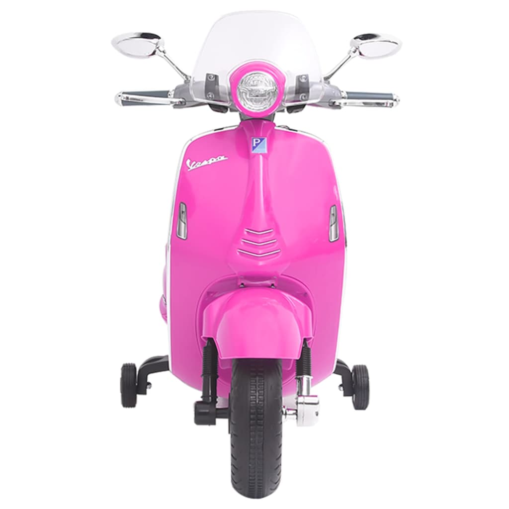 Motocicleta electrica pentru copii Vespa GTS300 vidaXL, Roz, GTS300 ...