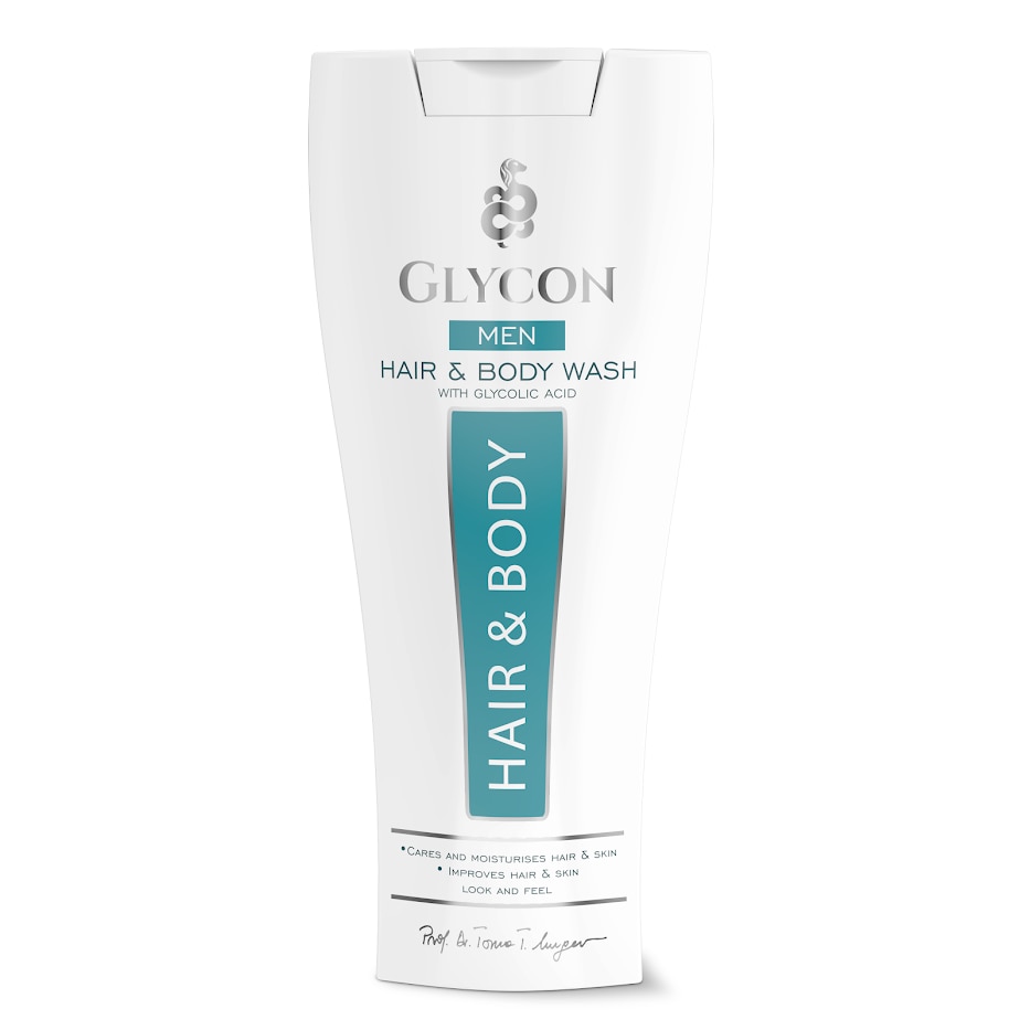Sampon si gel de dus barbati Glycon, 250ml - eMAG.ro