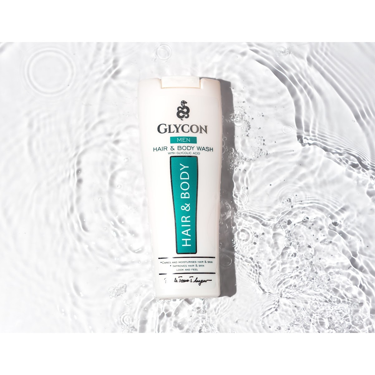 Sampon si gel de dus barbati Glycon, 250ml - eMAG.ro