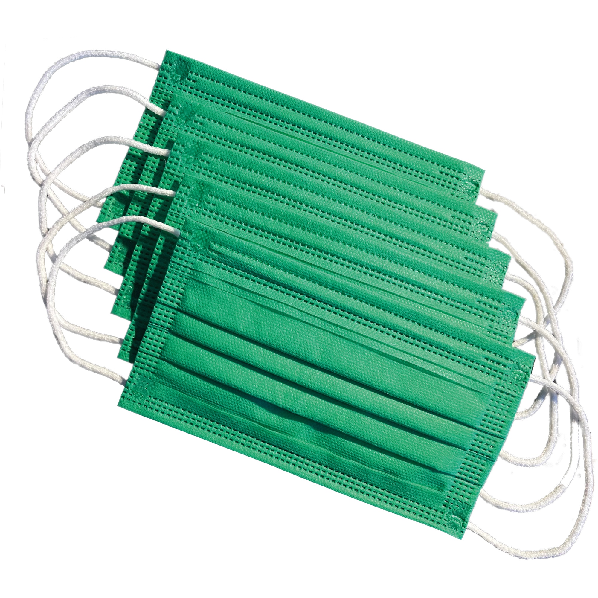 Set Masca Medicala TOVSAT, 4 straturi, BFE98%, TIp IIR - MINT- VERDE ...