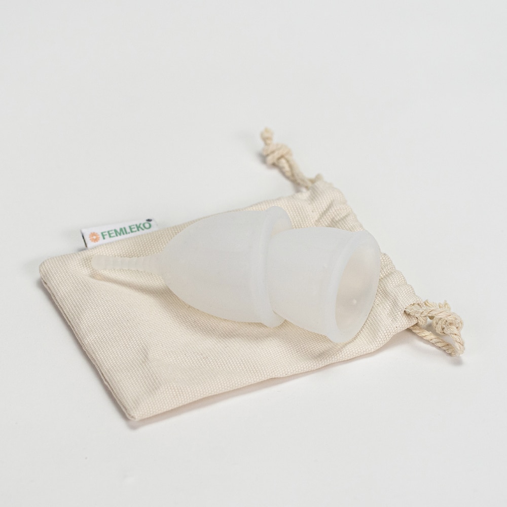 Cupa menstruala FEMIEKO din silicon medical, reutilizabila, ecologica ...
