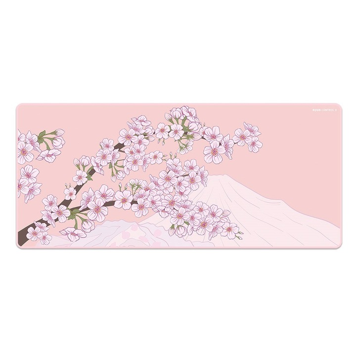 Mousepad Gaming X-raypad Aqua Control II Sakura Pink, XXL 900x400 mm ...
