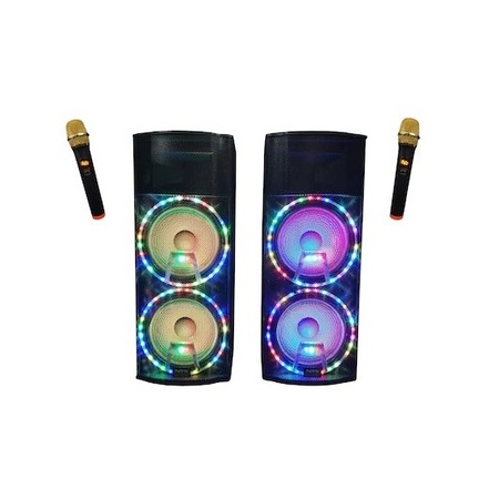 Set Boxe Audio Active, Putere 2 x 600W RMS, 40Hz – 20KHz, 4 ohm, FM ...