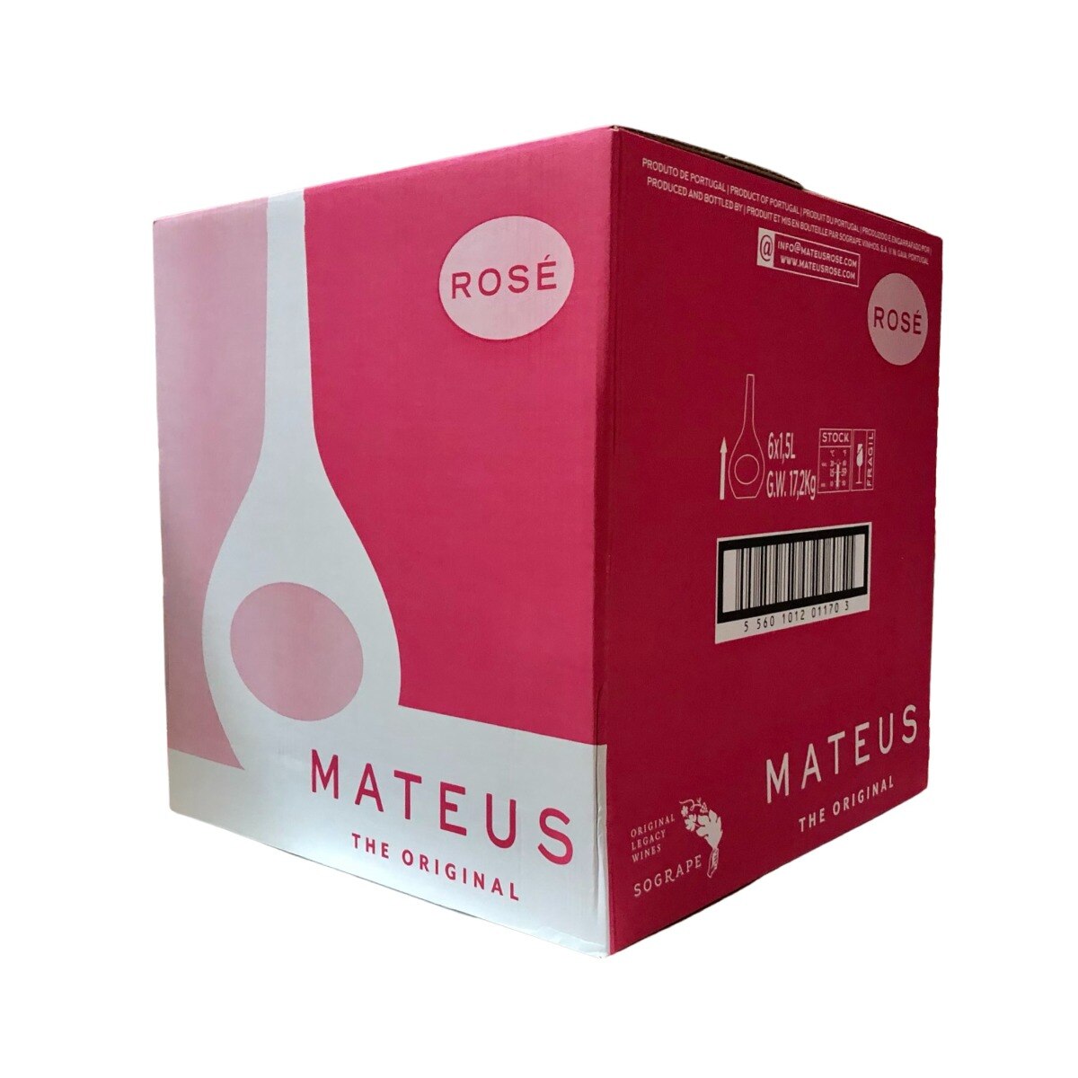 Vin Rose Sogrape Mateus Rose Spumant-150 cl 1.5 l, 6 sticle - eMAG.ro