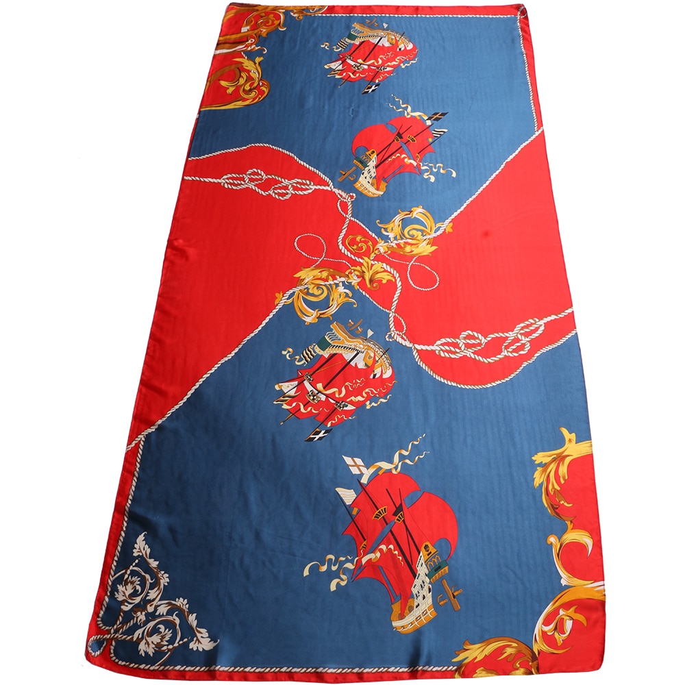 Esarfa dama, de plaja sau promenada, 90 x 180, imprimeu funii, SK25RD ...