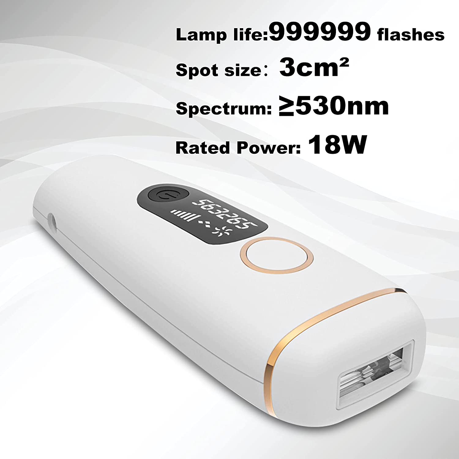 Epilator IPL Silmiclava, clasa Premium, 999.999 pulsatii, display LCD ...