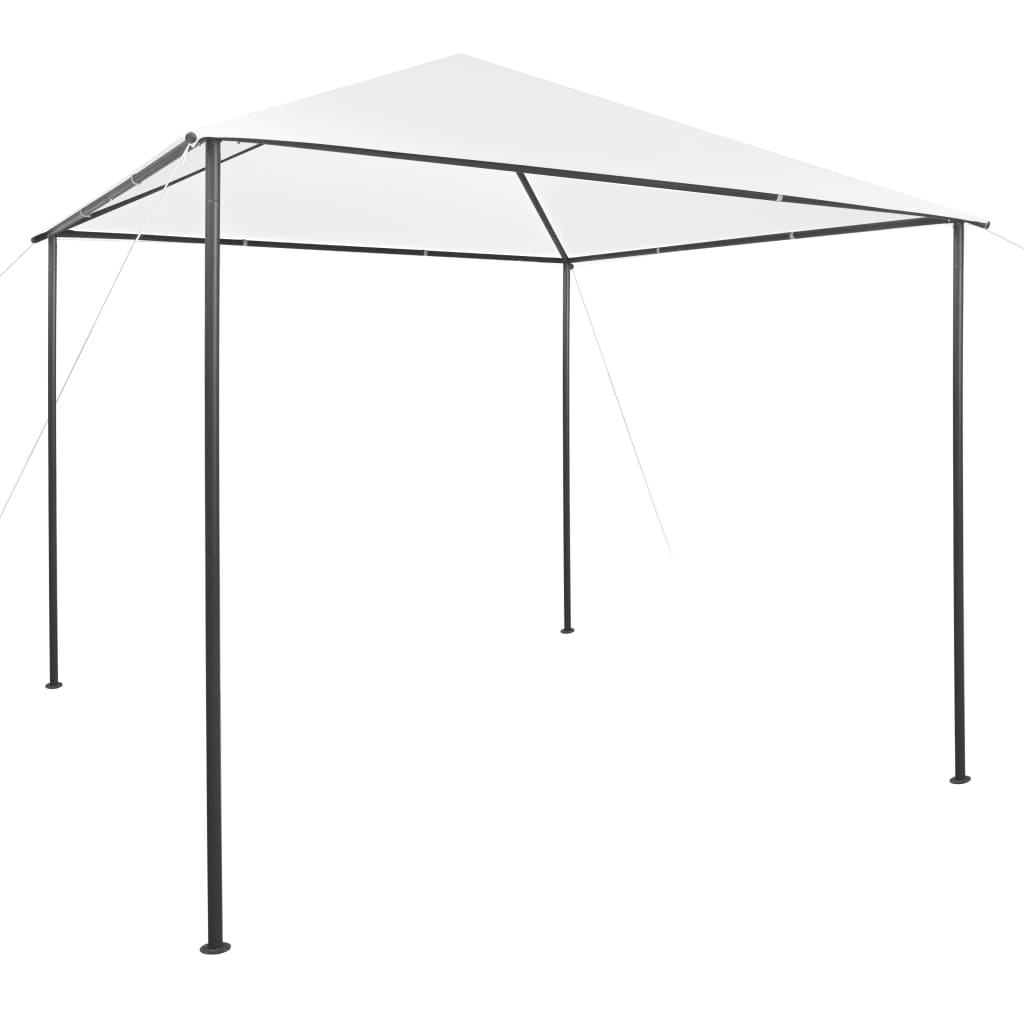 Pavilion, alb, 3 x 3 x 2,9 m, 180 g/m², Rezistenta UV Si Modern, MOBILA ...