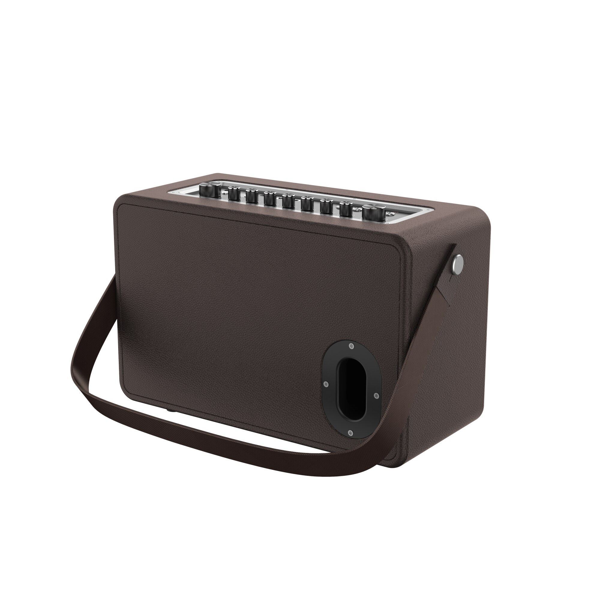 Boxa portabila cu doua microfoane si telecomanda, bluetooth 5.0 ...