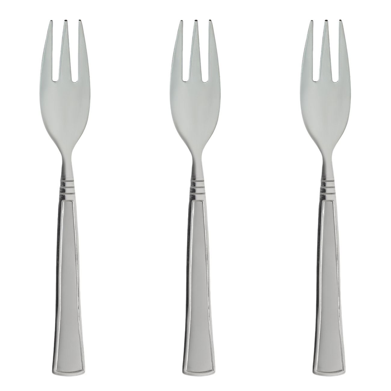 Set 3 furculite inox, 14.5 cm - eMAG.ro
