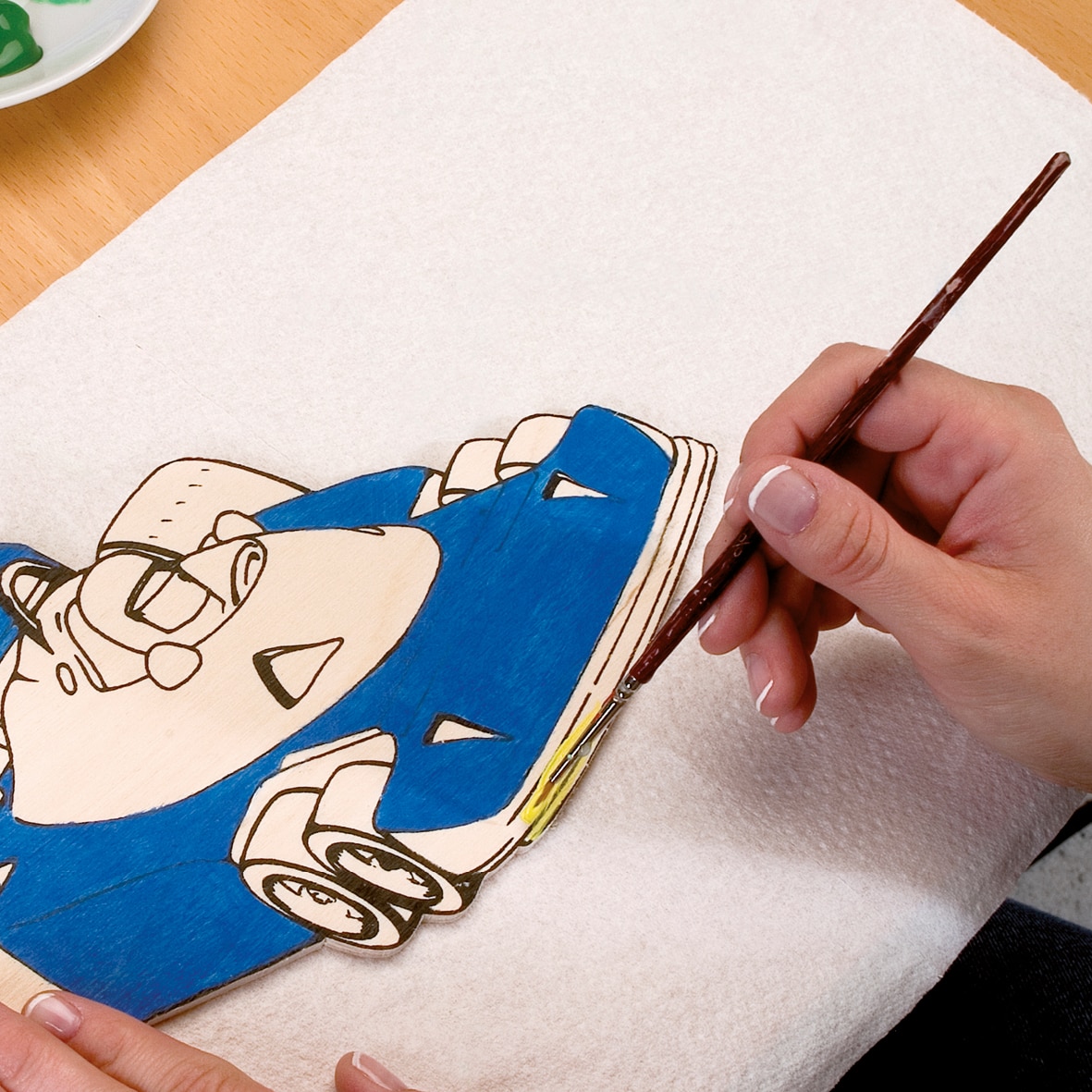 Placaj cu sablon traforaj 354S, camion LKW, Pebaro, jucarie educativa ...