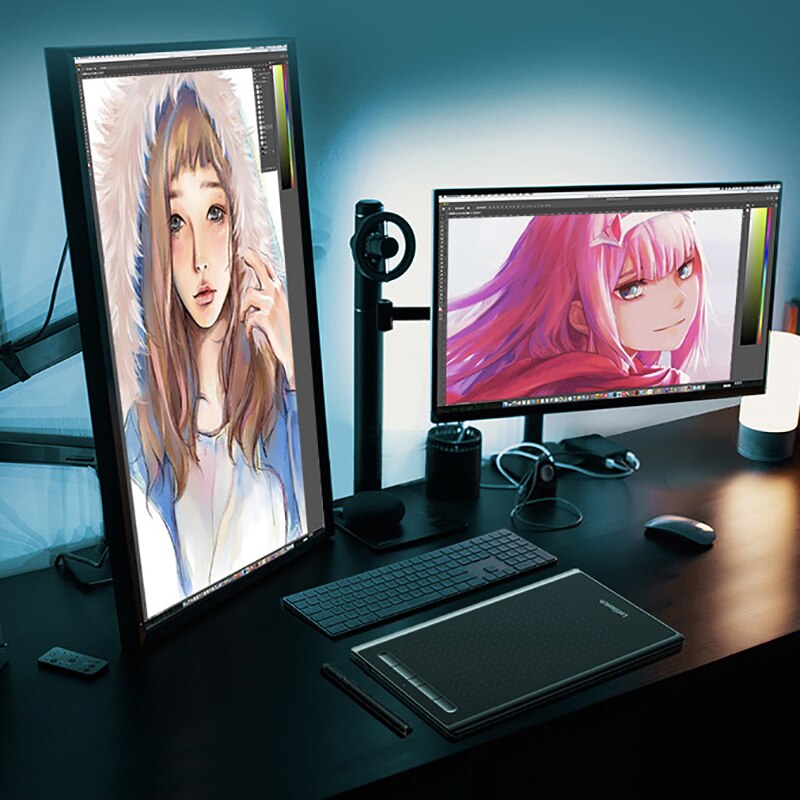 Tableta de desen BOMSTOM, cu stilou grafic de 8 inchi, Negru - eMAG.ro