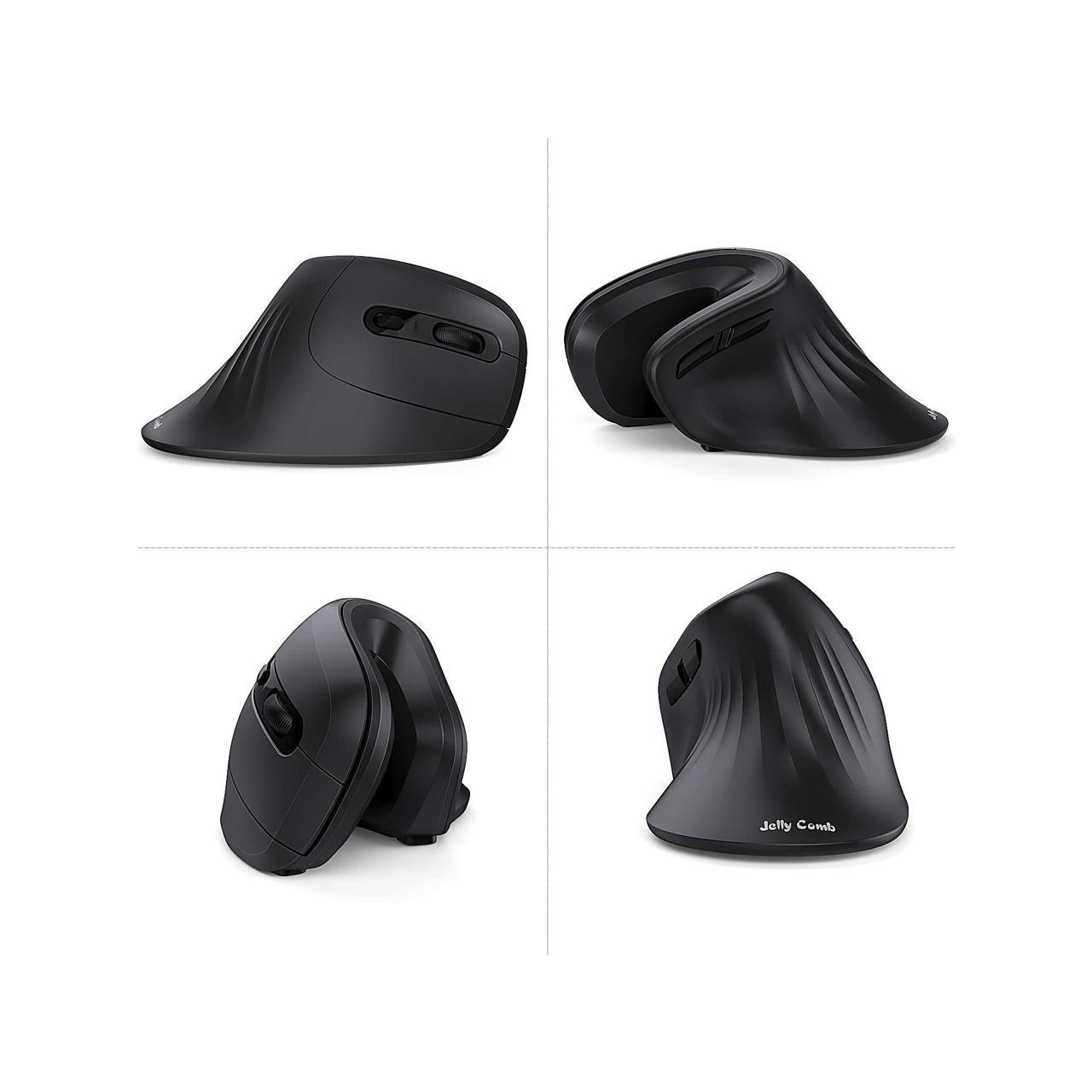 Mouse wireless ergonomic Jelly Comb vertical, Bluetooth, 2400 DPI ...