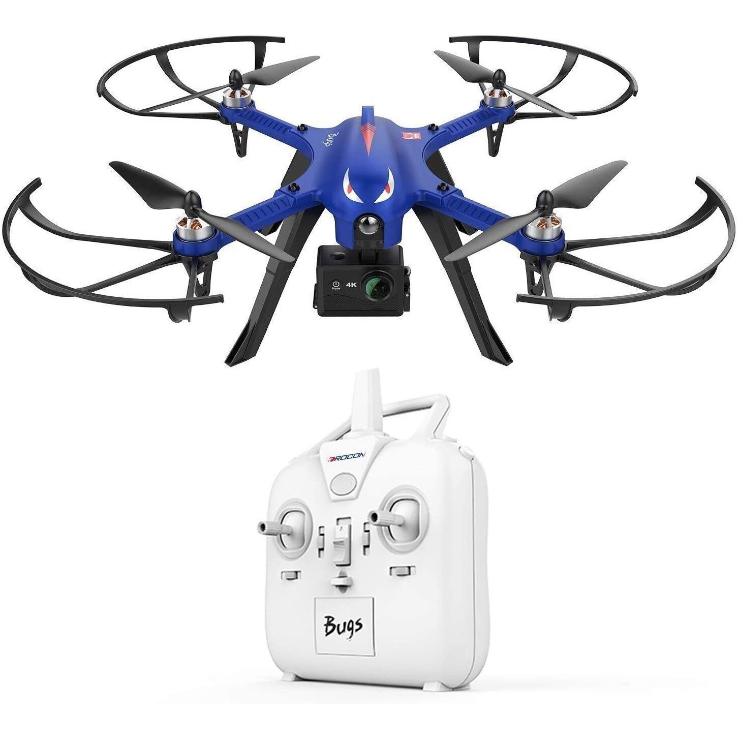 Drona Drocon Blue Bugs3, 3D flips, Brusless motor, Comunicare TwoWay ...
