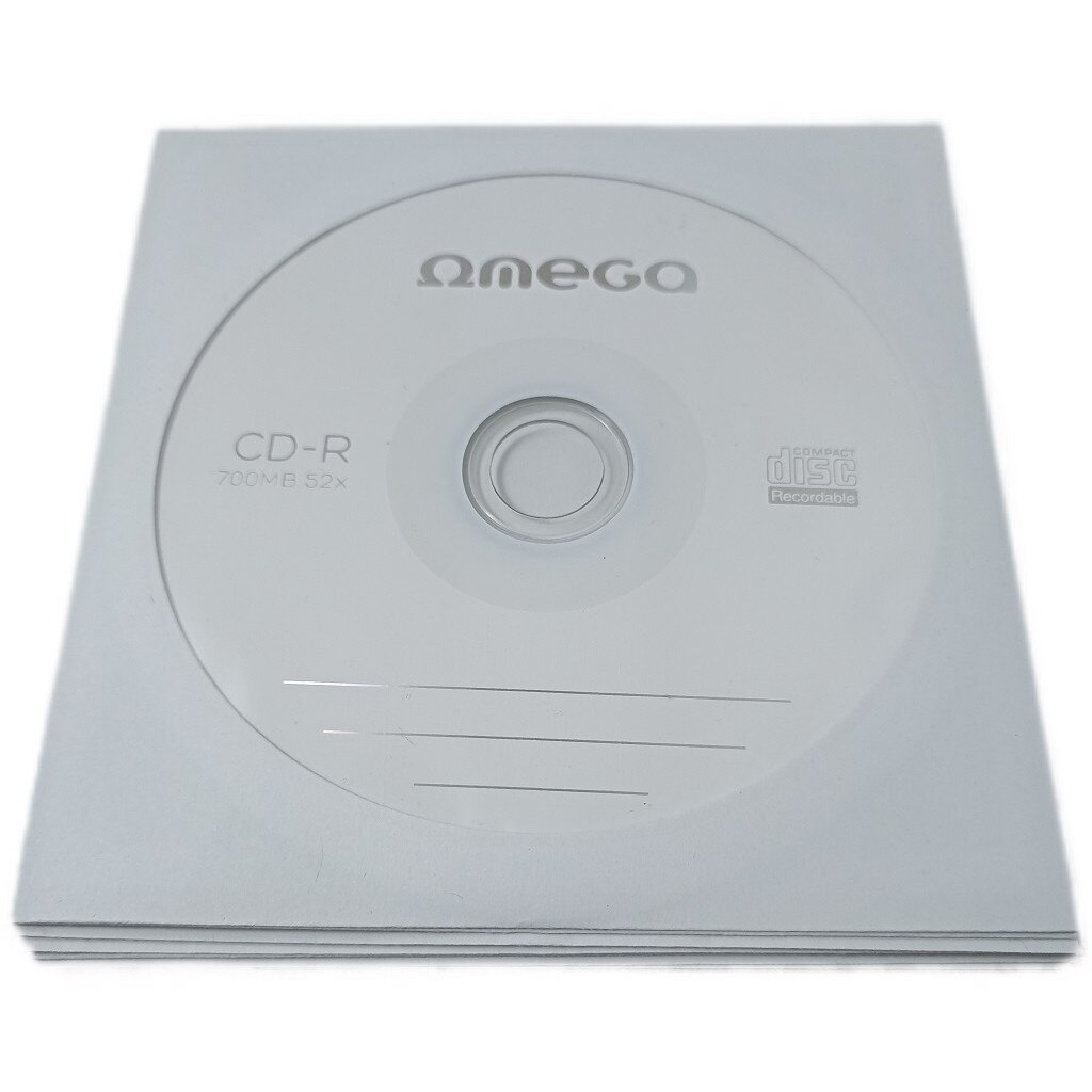 Set CD-R 10 discuri OMEGA 700MB/80minute 52x cu 10 plicuri - eMAG.ro