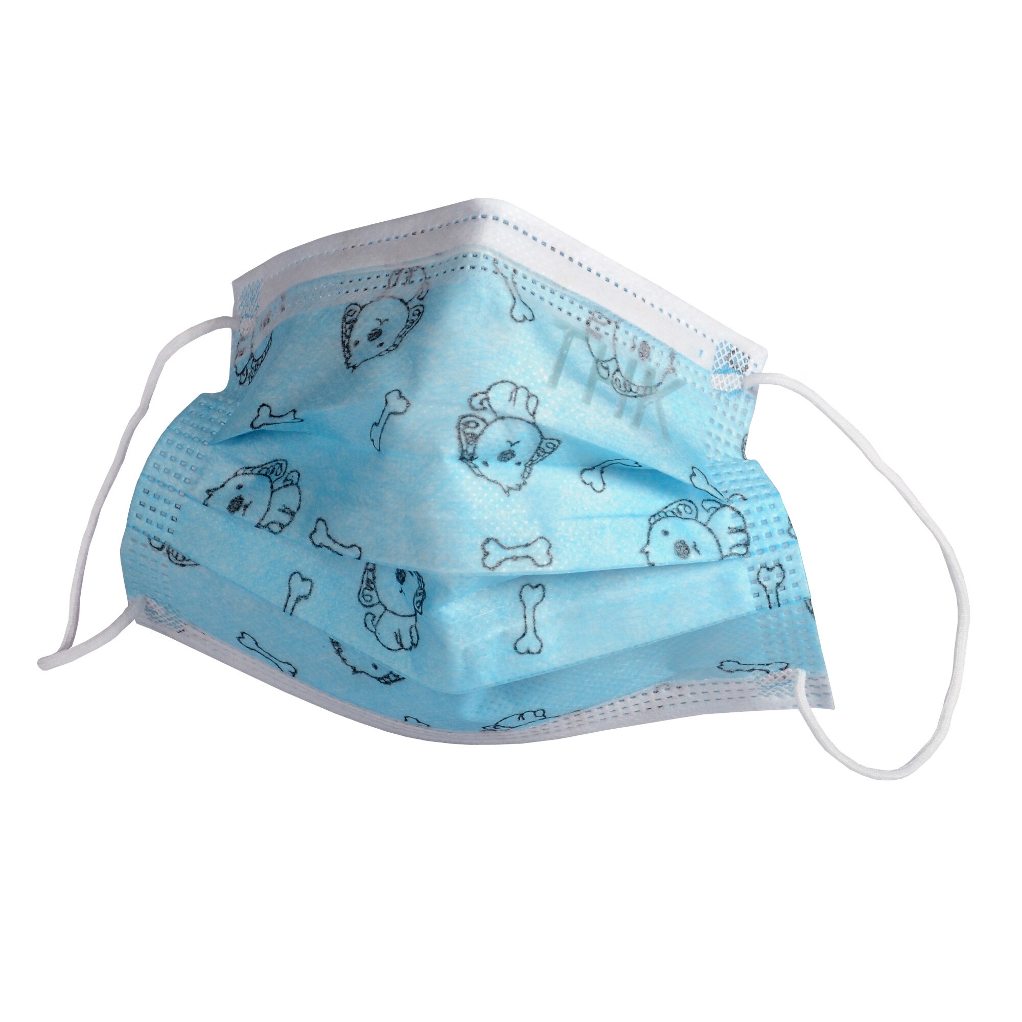 Set 50 de bucati Masti medicale faciale pentru Copii, THK, ambalate ...