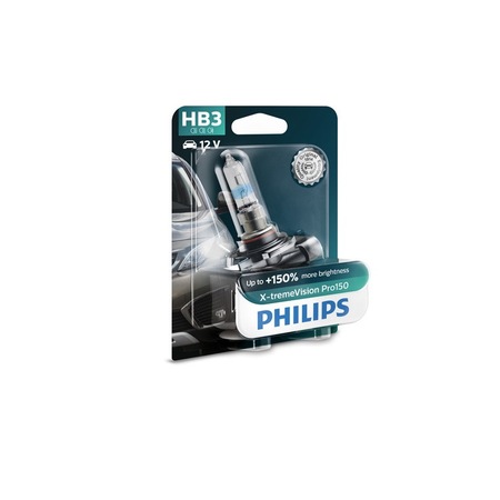 Bec far HB3 12V P20d 65W (blister) X-TREME Vision Pro150 Philips, 1 ...