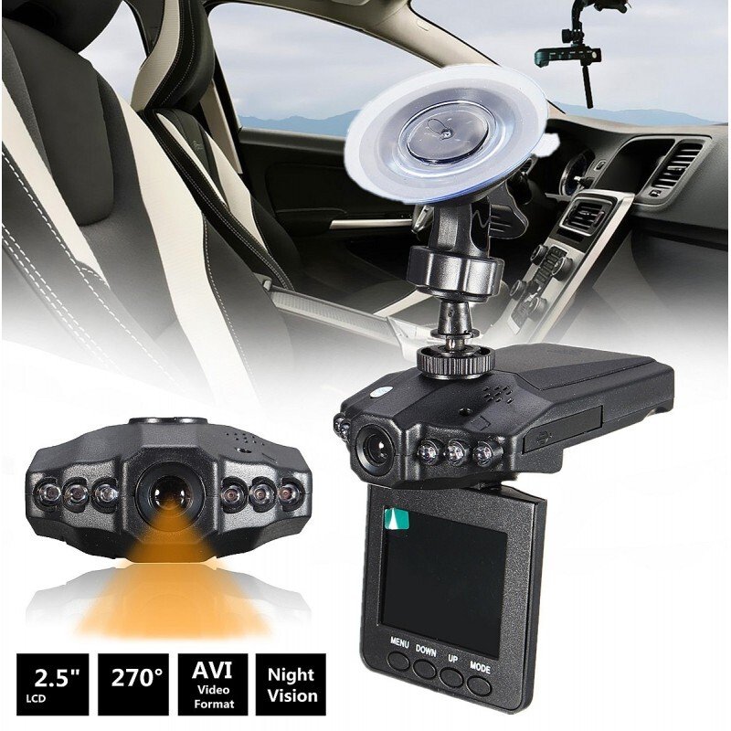 Camera Auto Deliny® Full HD cu 6 LED-uri, Night Vision, 2,5 inch, USB2 ...