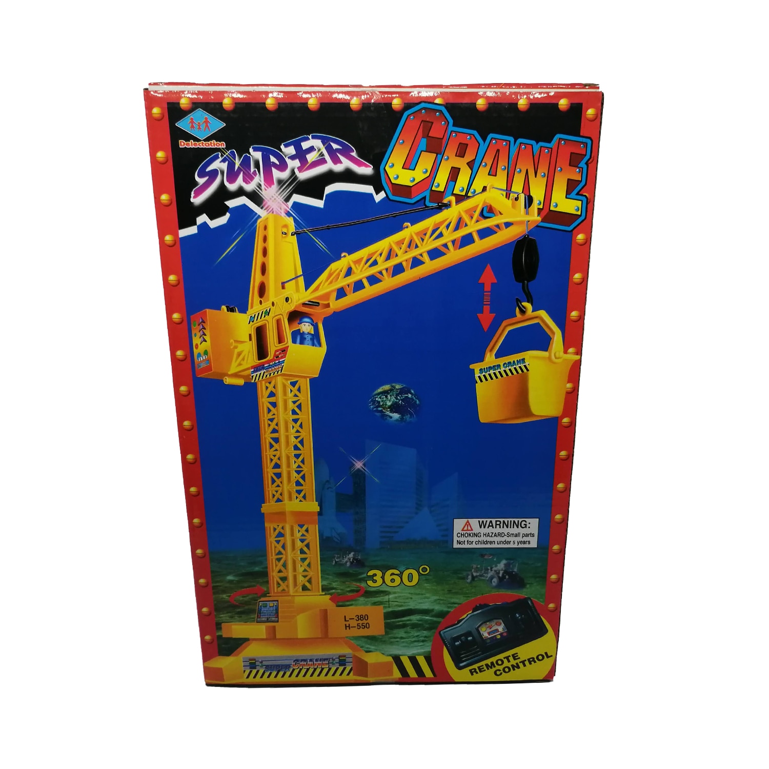 Macara cu Telecomanda pe fir, 55cm Inaltime, Rotire 360°, Vision® - eMAG.ro