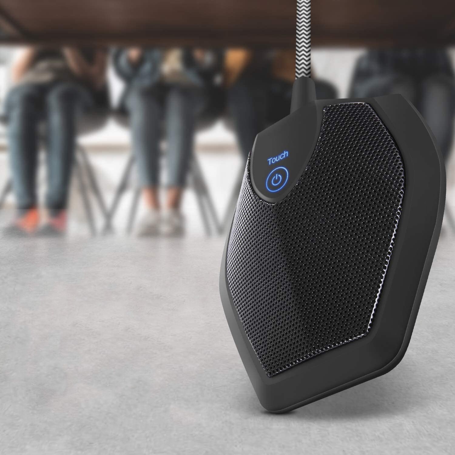 Microfon pentru conferinta Tonor G11, USB, Omnidirectional, Black - eMAG.ro