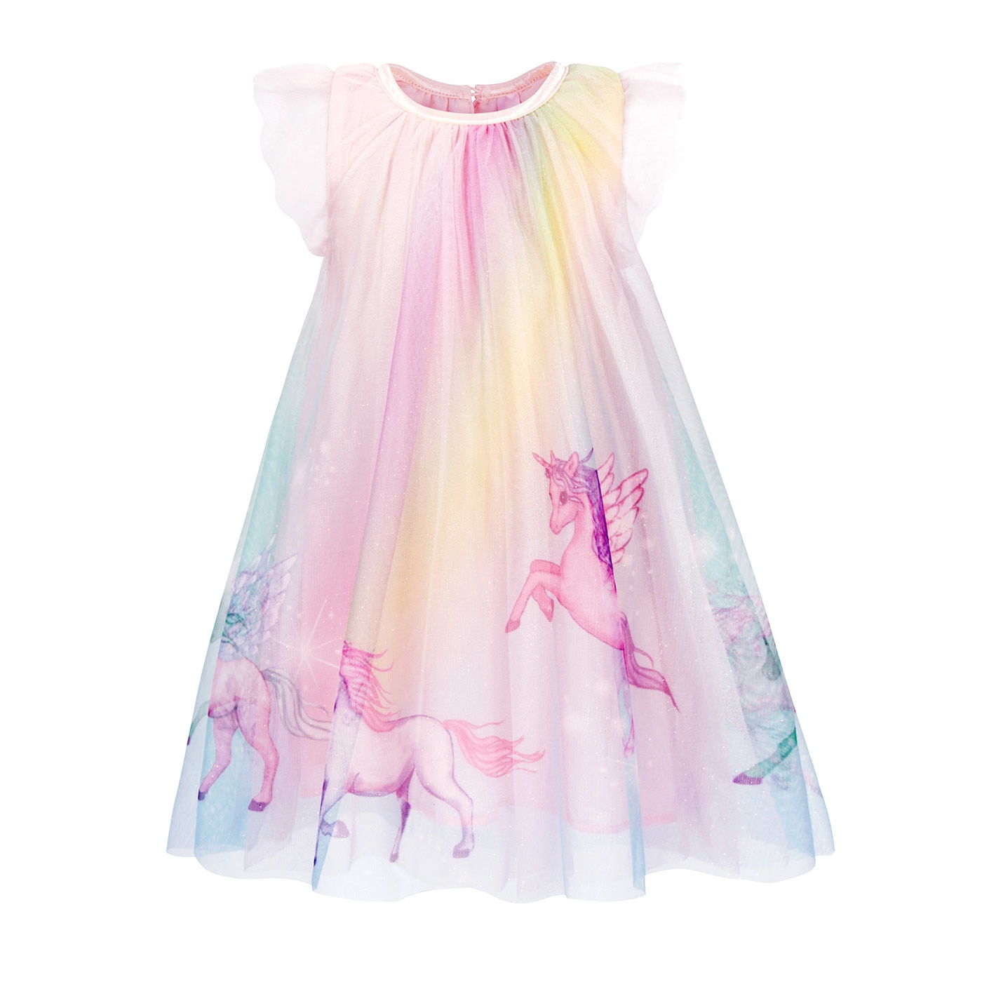Rochie carnaval Cosplay unicorn printesa, AmzBarley®, Disney, Ziua ...