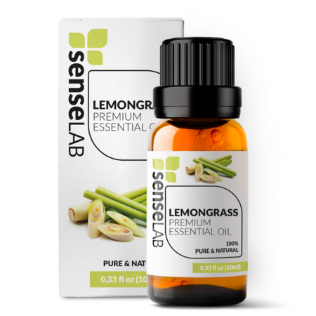 Ulei esential de lemongrass SenseLAB, 100% extract pur, 10 ml - eMAG.ro