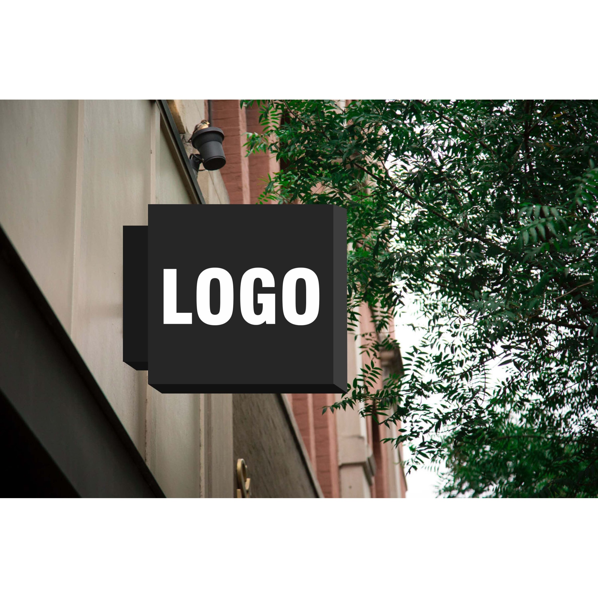 Panou, reclama luminoasa, cu 2 fete, 60 x 60 cm - eMAG.ro