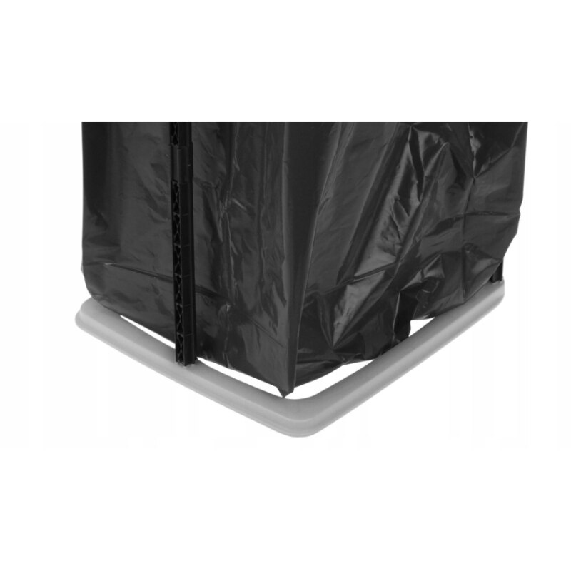 Suport saci gunoi, Plastic, 60L, Gri - eMAG.ro