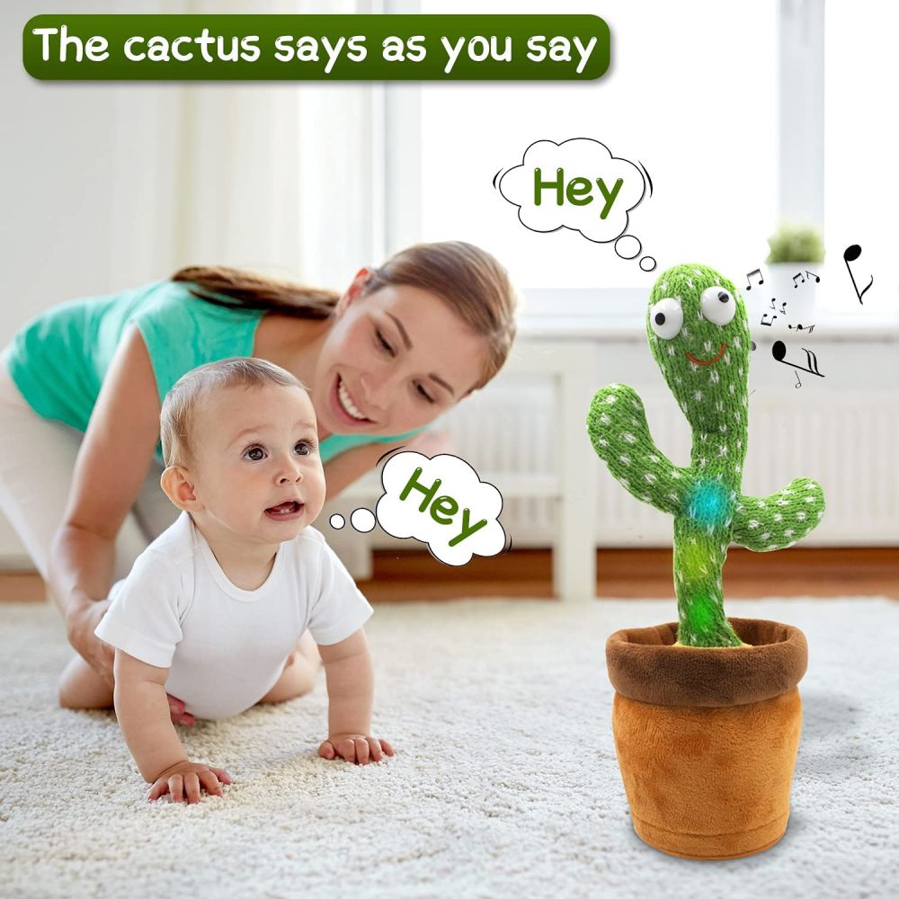 Cactus cantaret, vorbitor si dansator, confectionat din material textil ...