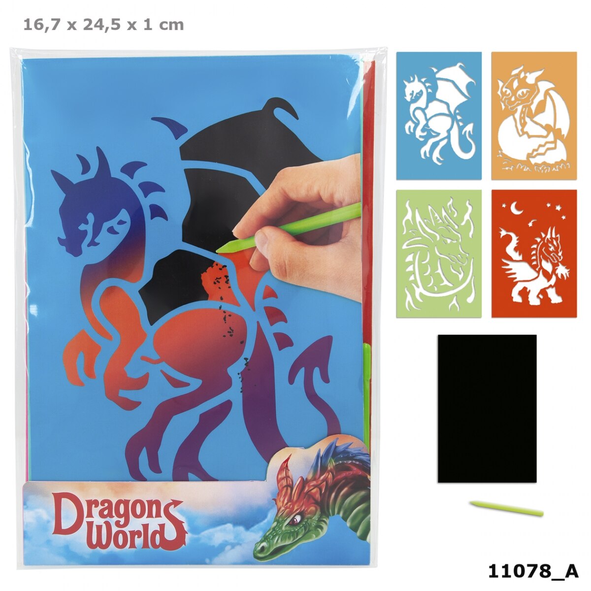 Set fise razuibile Dragon World, Depesche - eMAG.ro