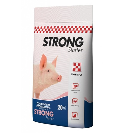 Професионален концентрат за прасенца Strong, Purina, 20 кг - eMAG.bg