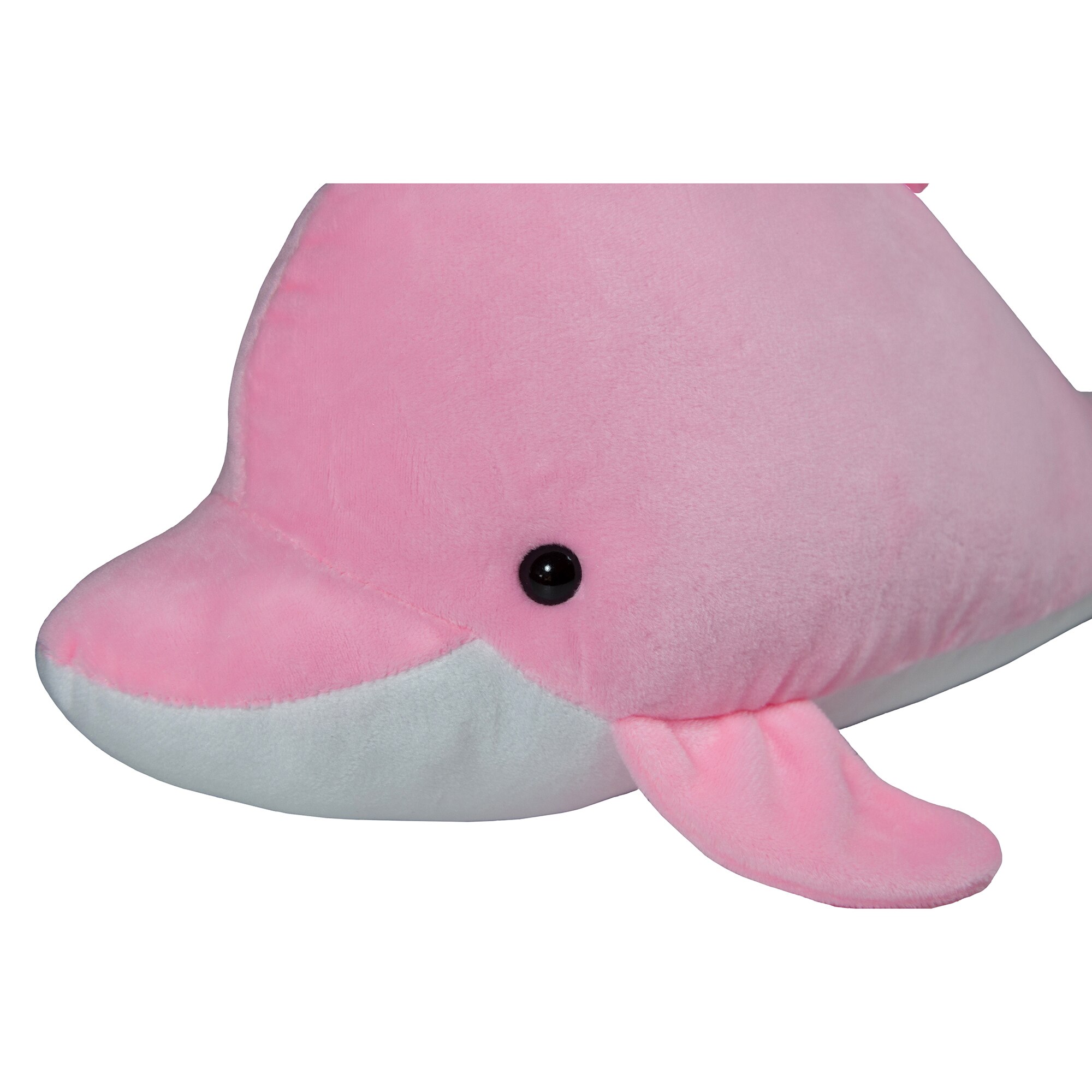Jucarie de plus - Delfin, roz, 39 cm - eMAG.ro