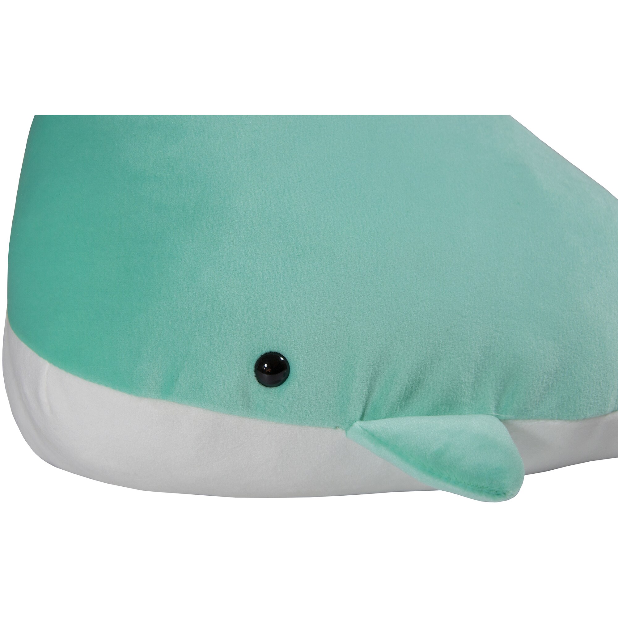 Jucarie de plus - Balena, bleu, 40 cm - eMAG.ro