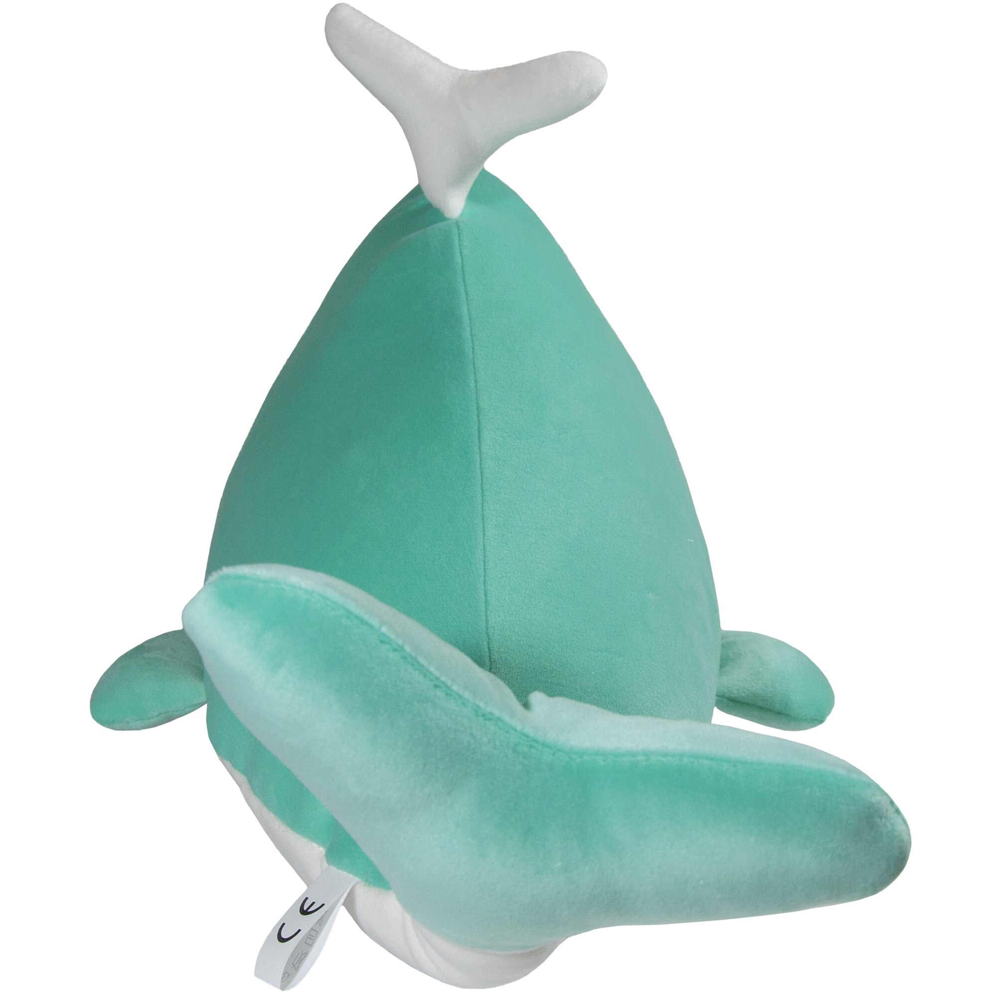 Jucarie de plus - Balena, bleu, 40 cm - eMAG.ro