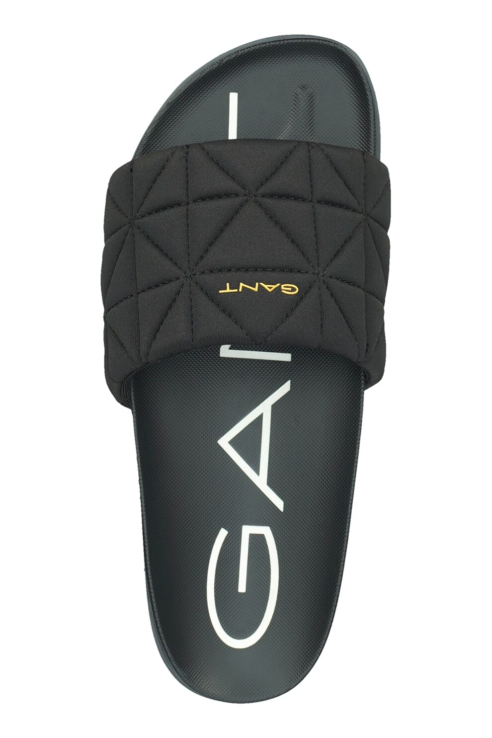 Gant, Чехли с капитониран дизайн, Черен, 37 - eMAG.bg