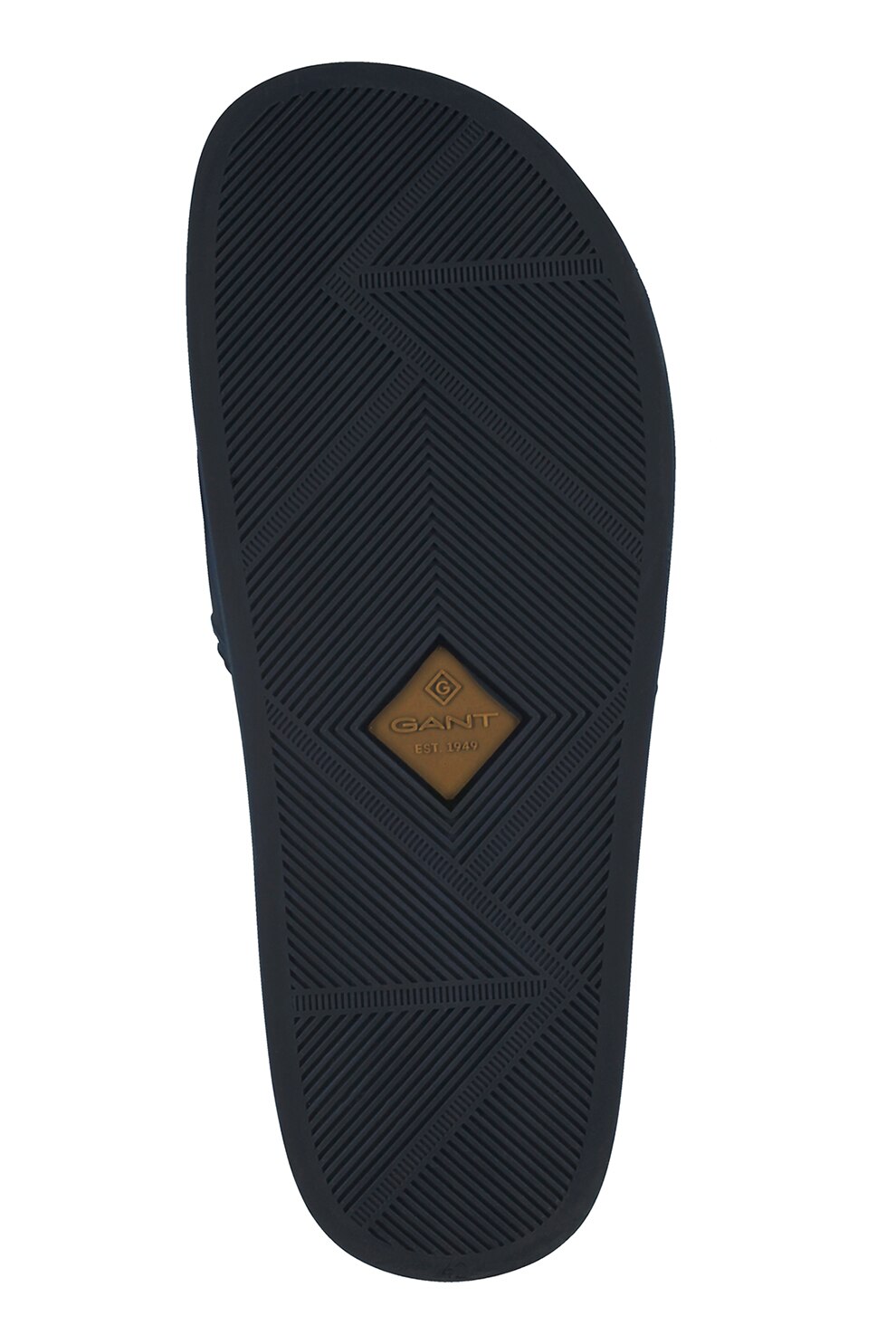 Gant, Papuci cu logo in relief, Navy, 42 - eMAG.ro